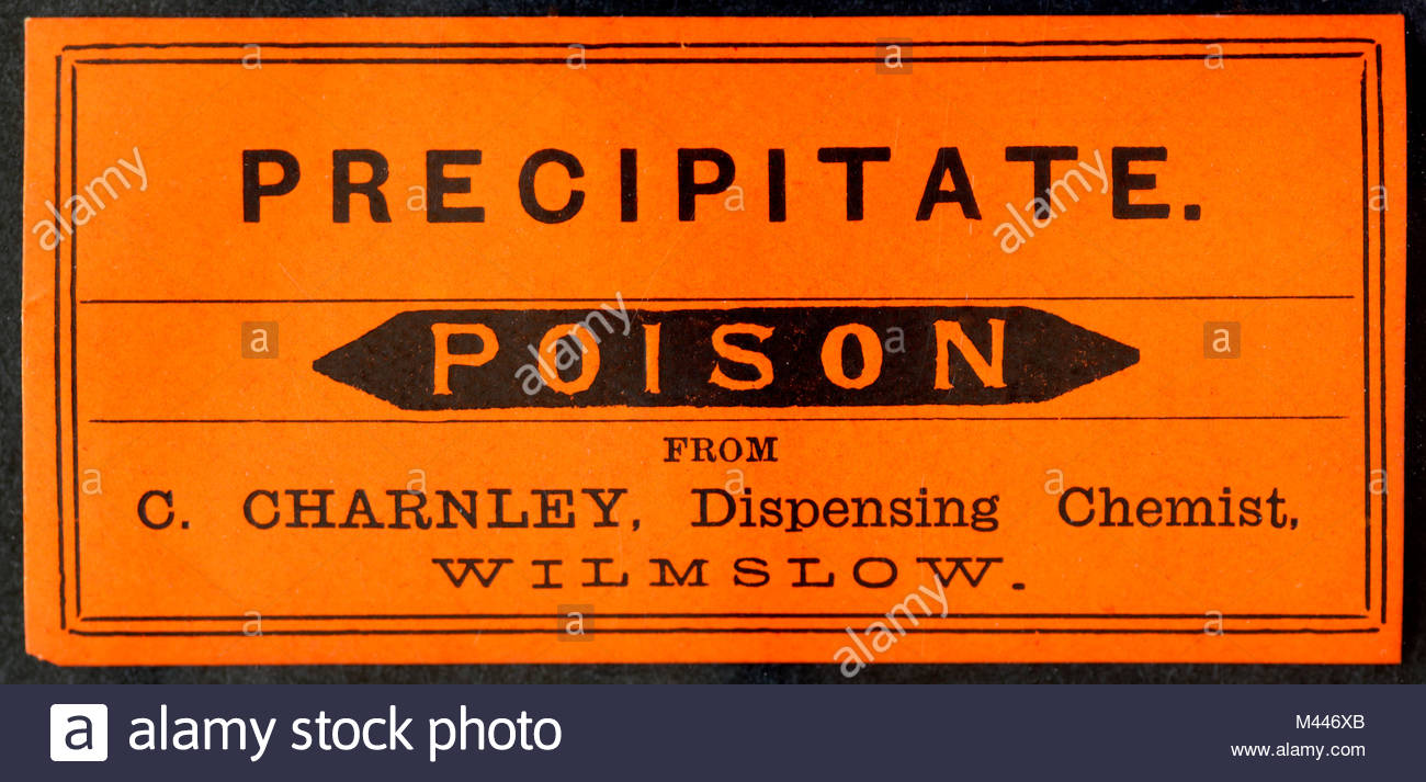 Vintage Poison Labels
