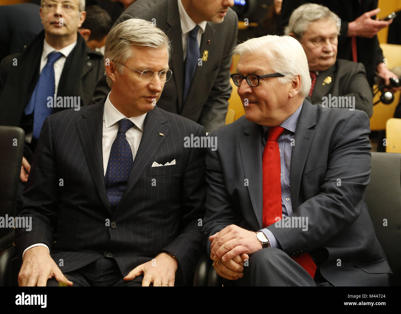 German-Belgian conference at German Foreign Office in Berlin Stock ...