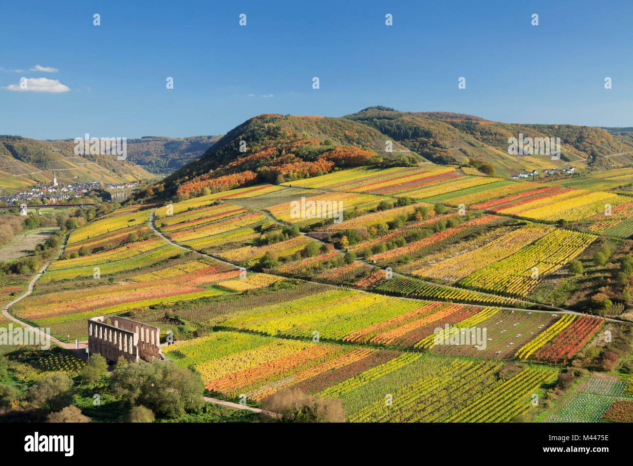 View to stuben and bremm monastery ruins hi-res stock photography and ...
