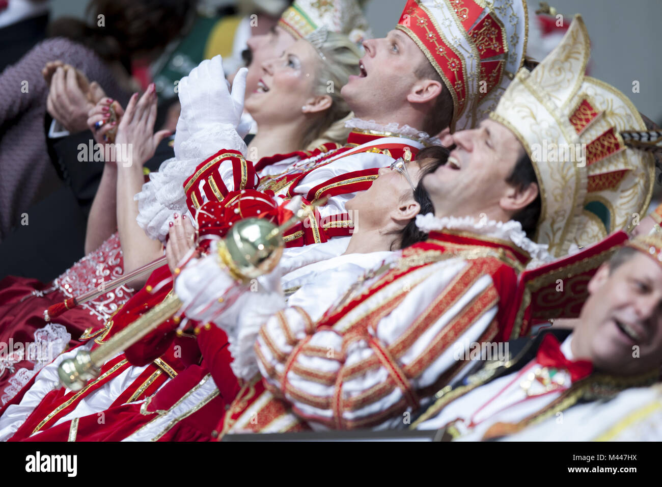 Carnival ceremony at the German Chancellery in Berlin Stock Photo - Alamy