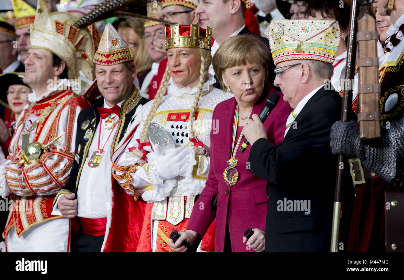 Carnival ceremony at the German Chancellery in Berlin Stock Photo - Alamy