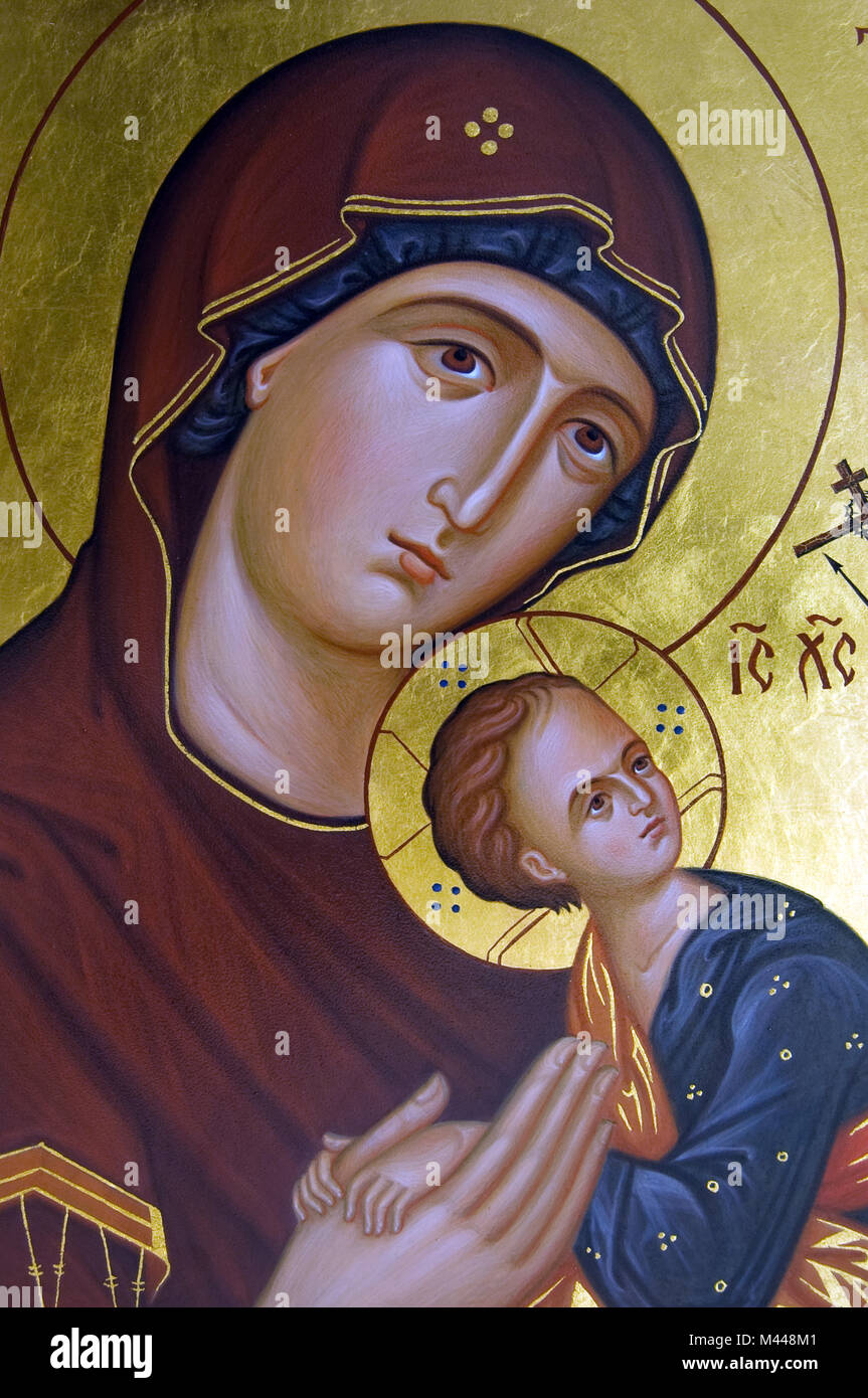 Mary mother of jesus chr hi-res stock photography and images - Alamy