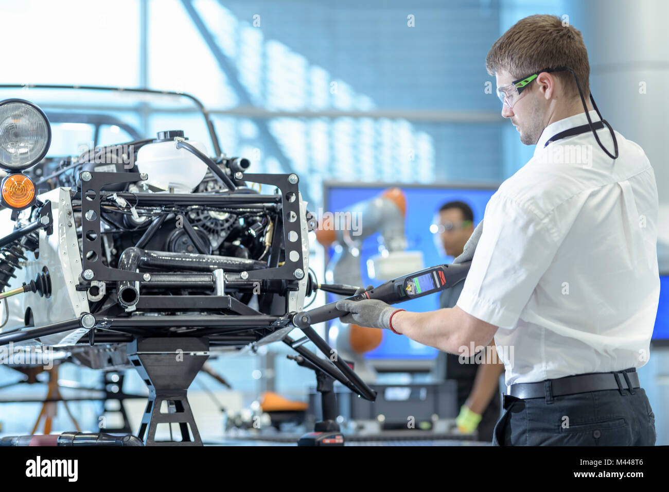 Robot in robotics research facility hi-res stock photography and images ...