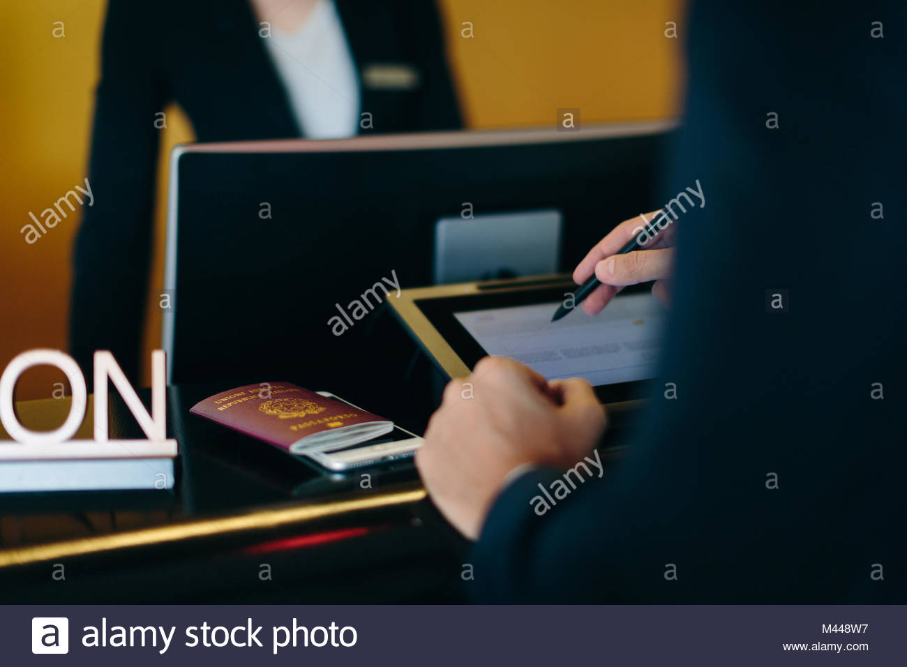 Reception Registration Stock Photos & Reception Registration Stock ...