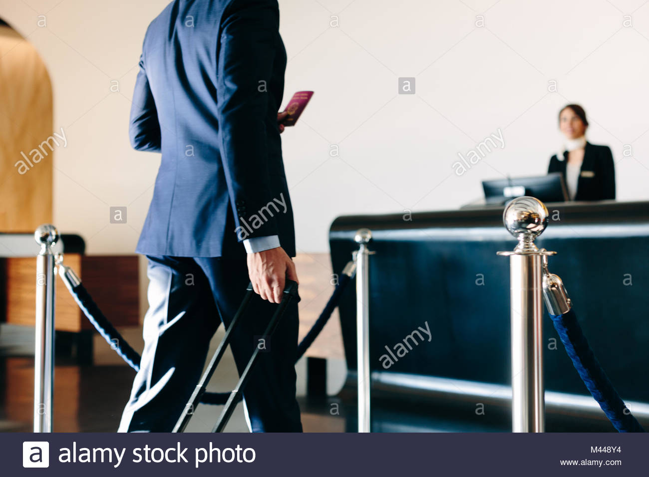 Hotel Clerk Reception Desk Stock Photos & Hotel Clerk Reception Desk ...