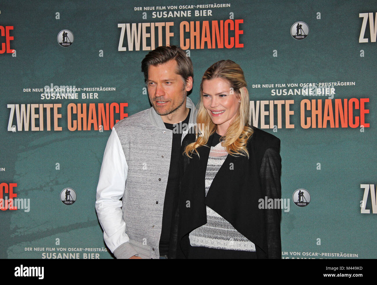 Nikolaj Coster-Waldau and Lykke May Andersen Stock Photo - Alamy