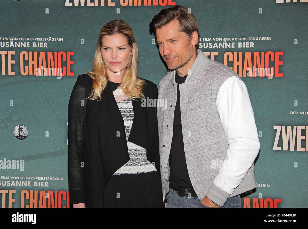 Lykke May Andersen and Nikolaj Coster-Waldau Stock Photo - Alamy