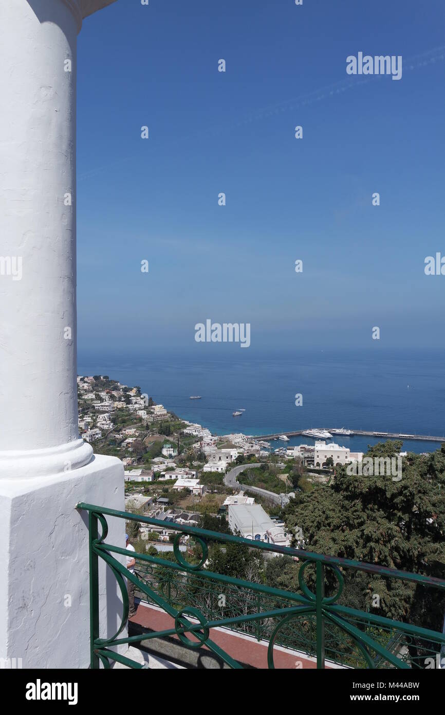 Capri terrace hi-res stock photography and images - Alamy