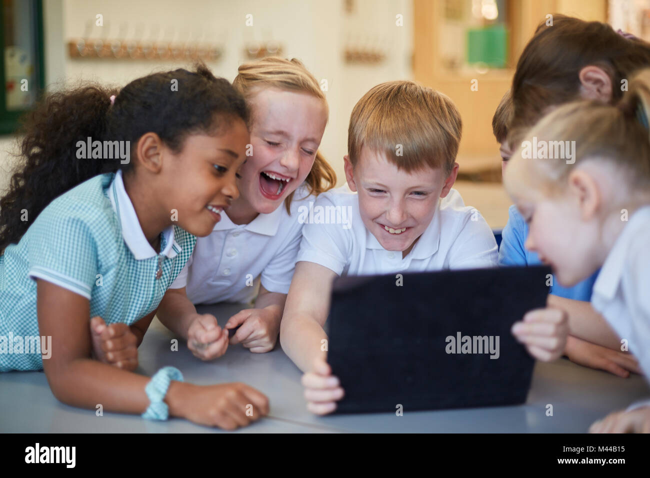 Girls Laughing Classroom Stock Photos & Girls Laughing Classroom Stock ...