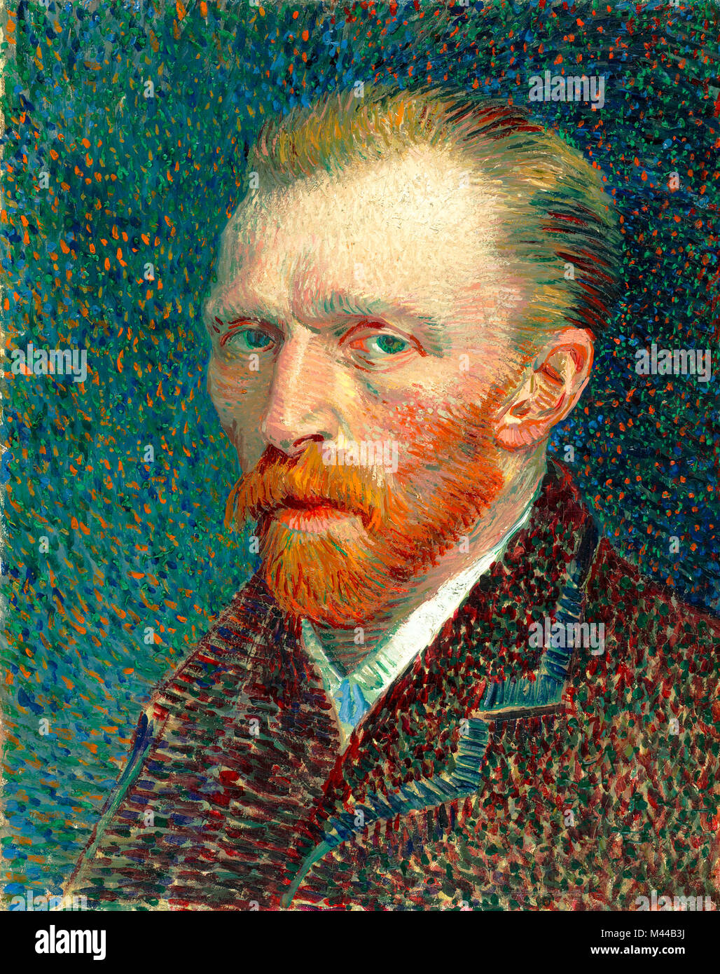 Self-Portrait, 1887, by Van Gogh Stock Photo - Alamy