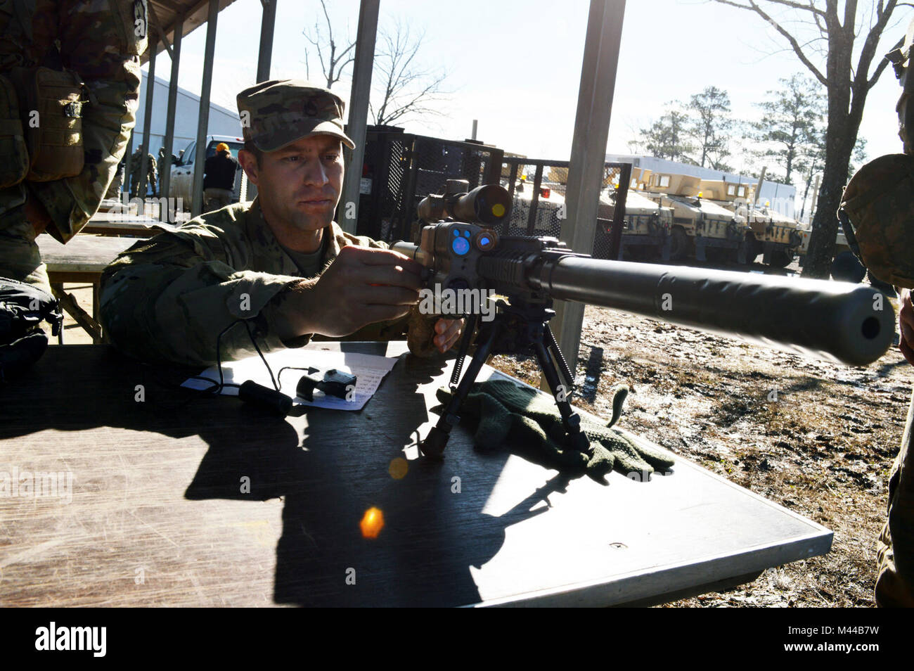 A Soldier assigned to the 3rd Brigade Combat Team, 25th Infantry ...