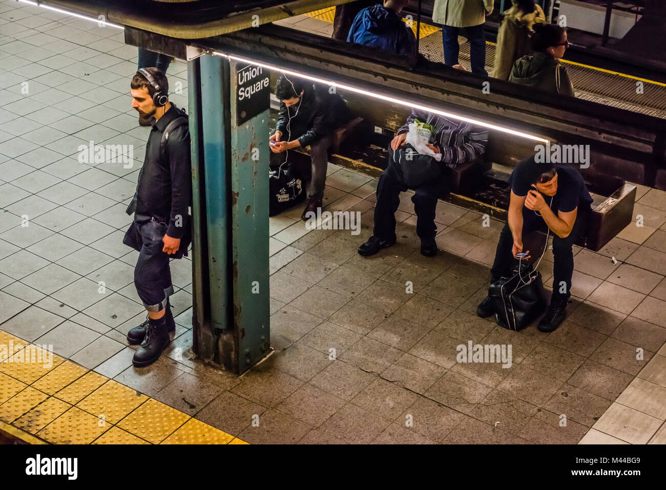14th Street – Union Square Subway Station Manhattan New York, New York, USA Stock Photo - Alamy