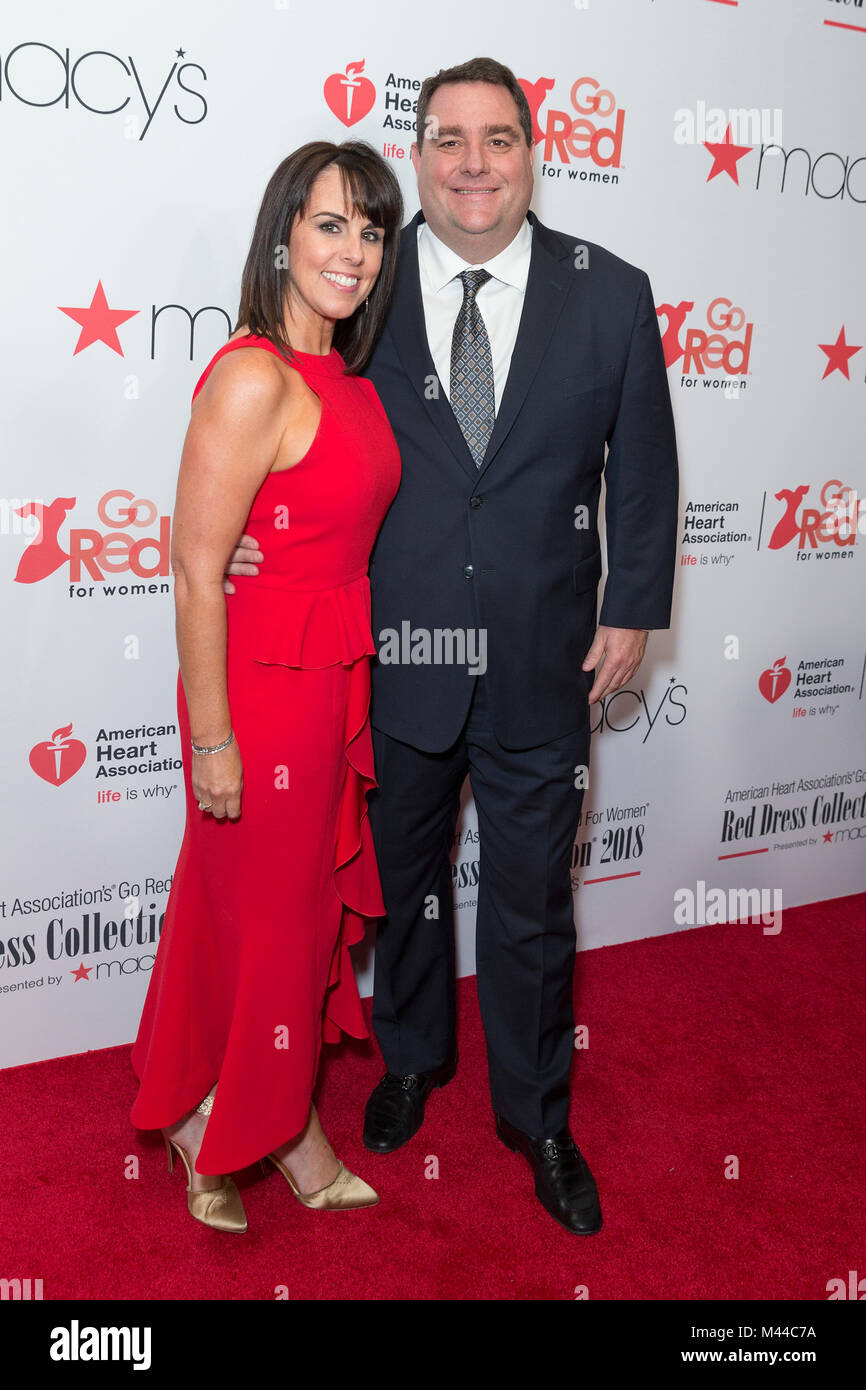 New York, United States. 08th Feb, 2018. Ray Vara attends show for Red ...