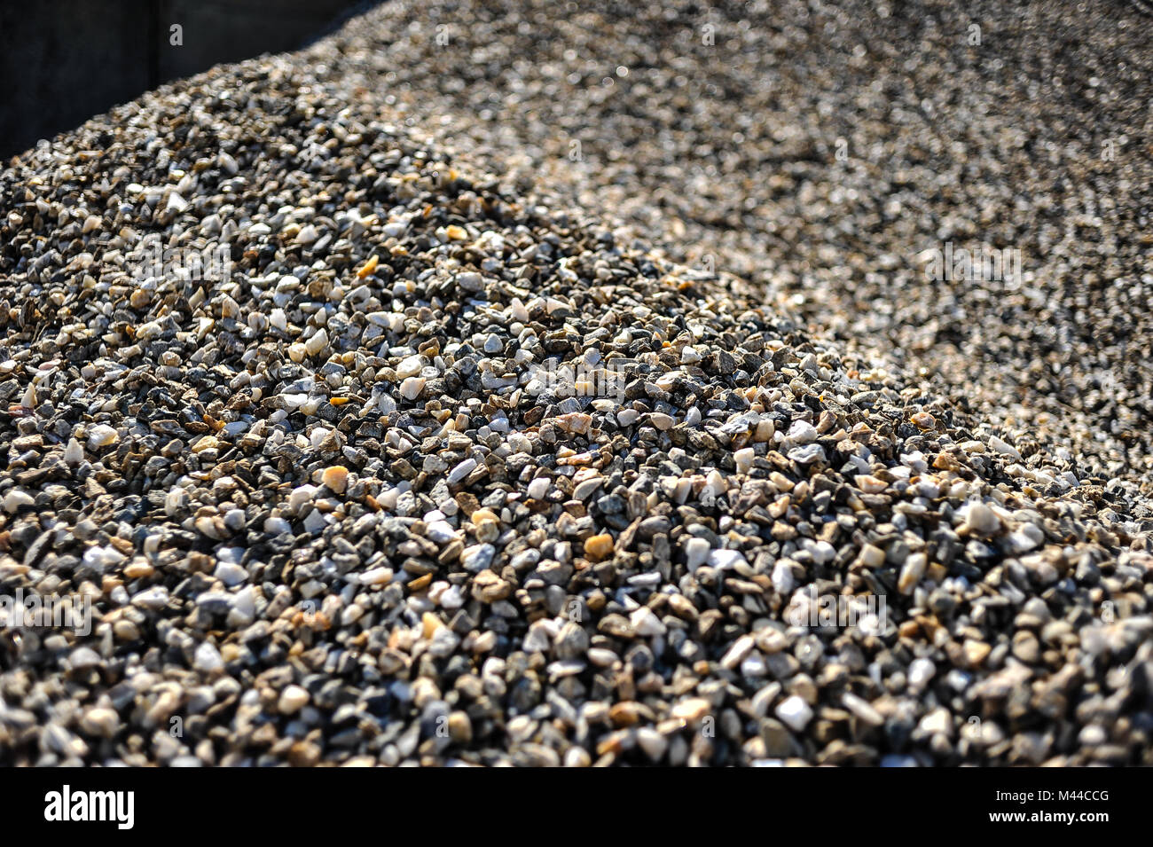 Gravel pit working site Stock Photo - Alamy