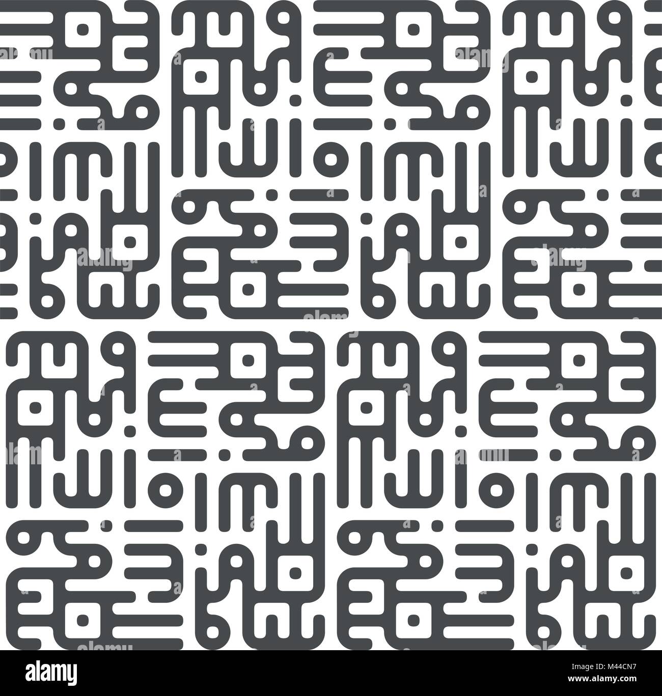 Geometric Kufic Script Stock Vector Images - Alamy