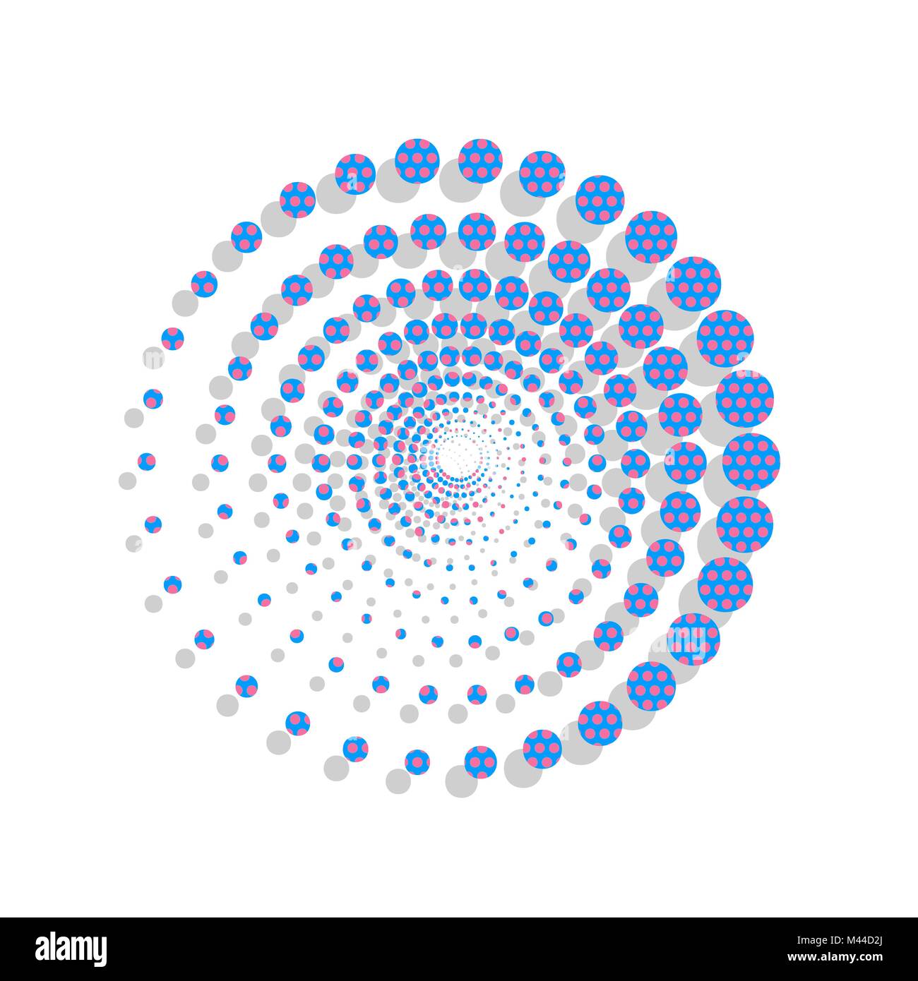 Circles on gray Cut Out Stock Images & Pictures - Alamy