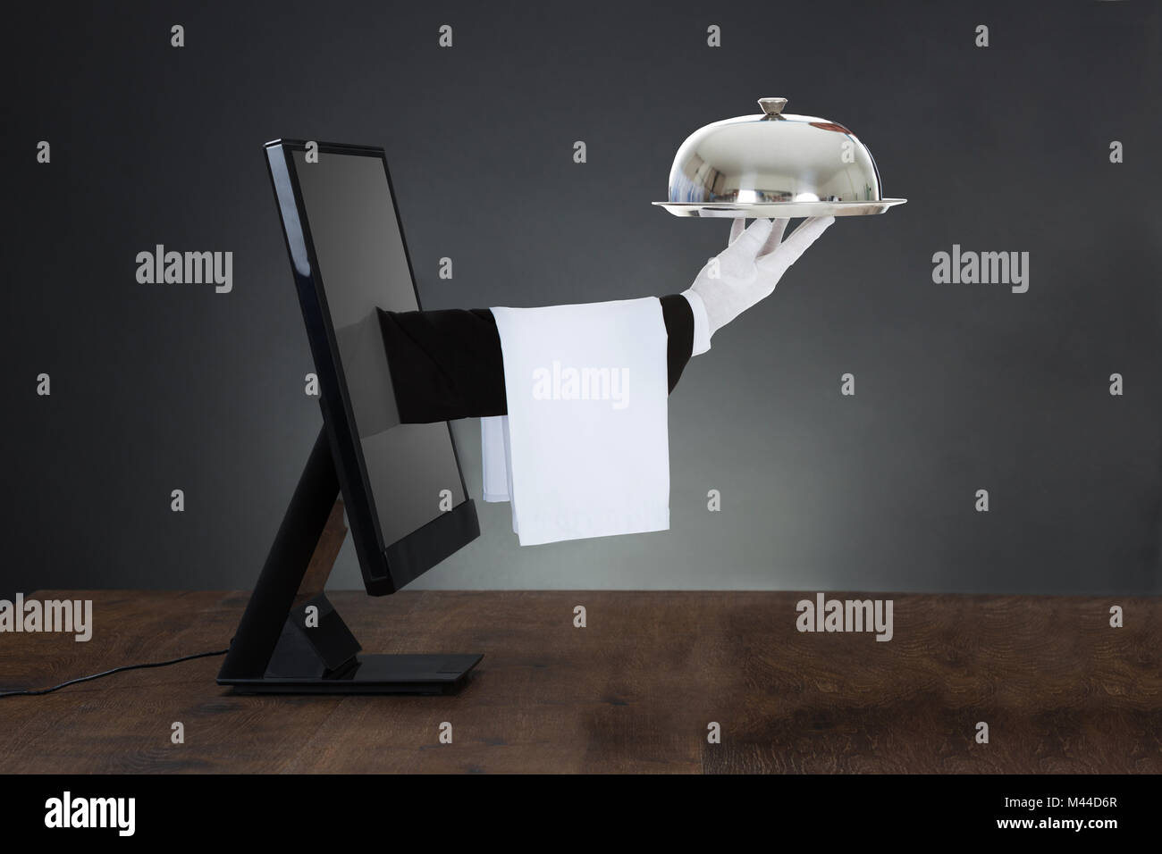 Hand coming out of computer hi-res stock photography and images - Alamy