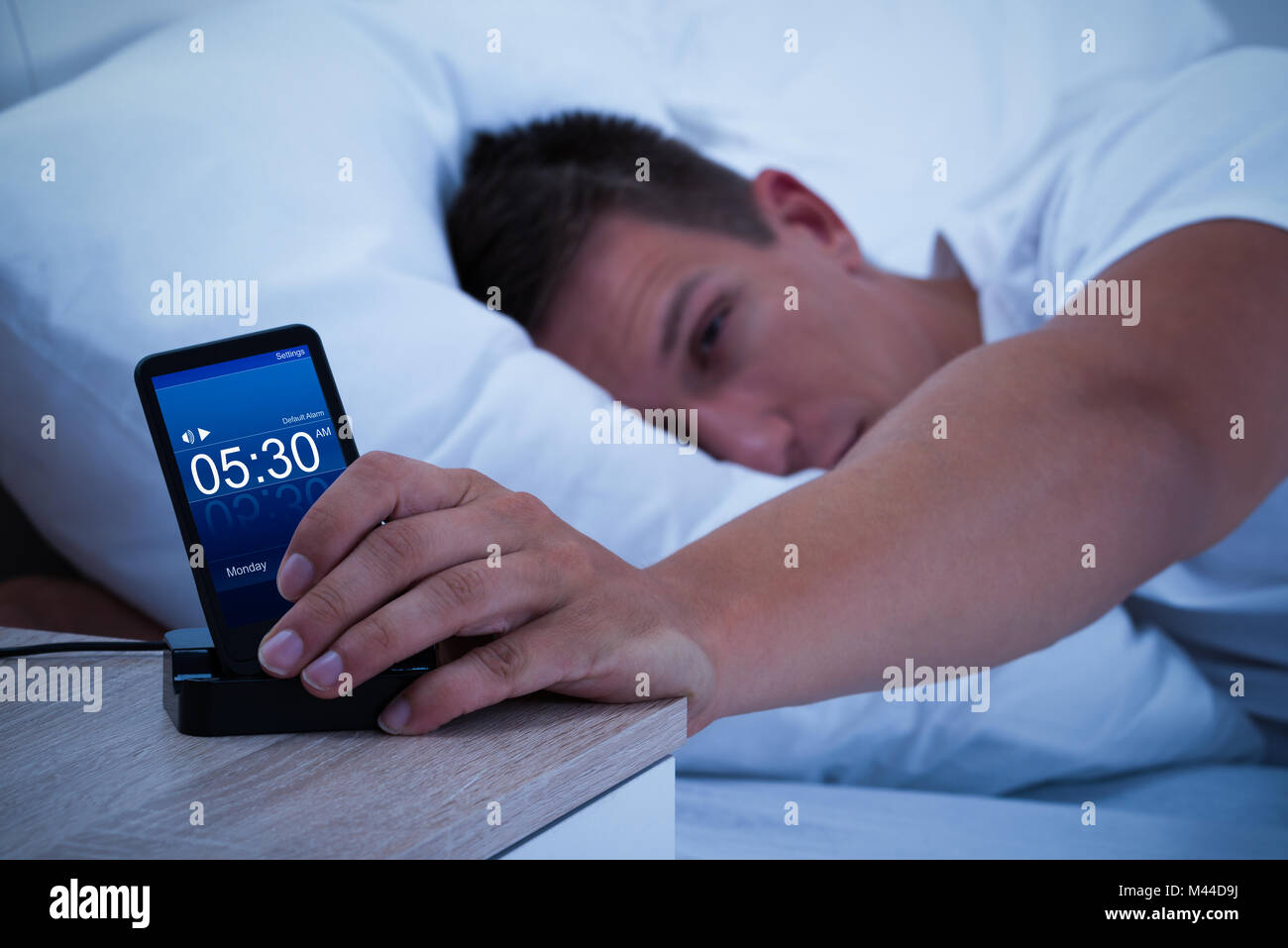 Waking man hi-res stock photography and images - Alamy