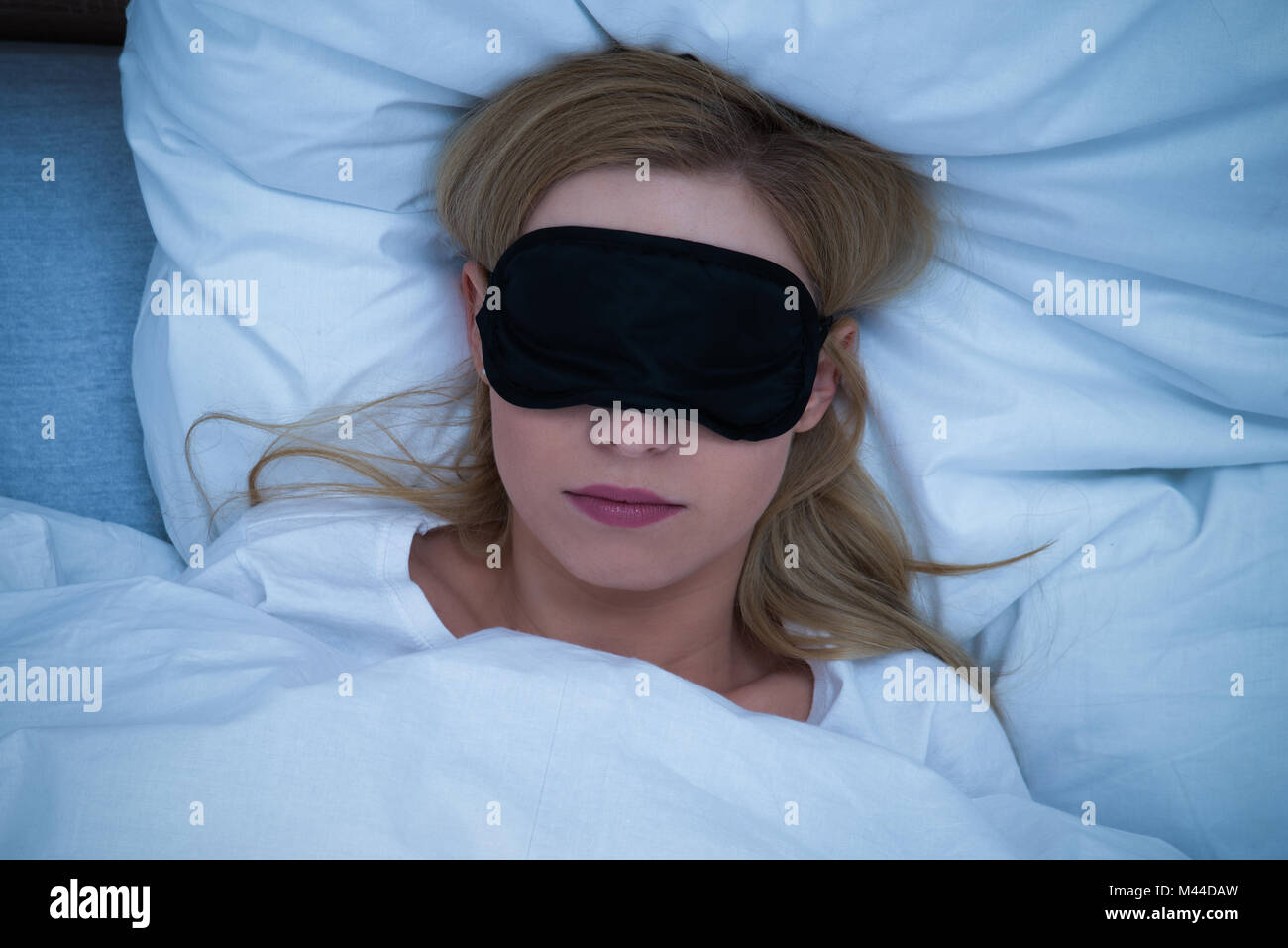 Female sleeping mask hi-res stock photography and images - Alamy