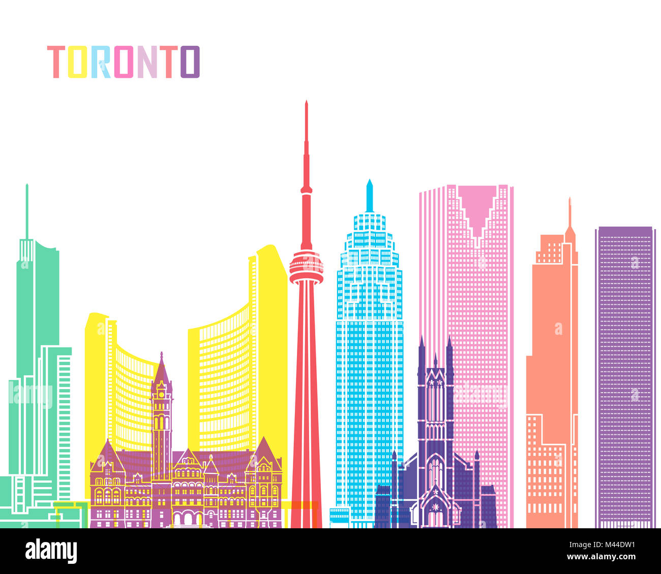 Toronto pop art hi-res stock photography and images - Alamy