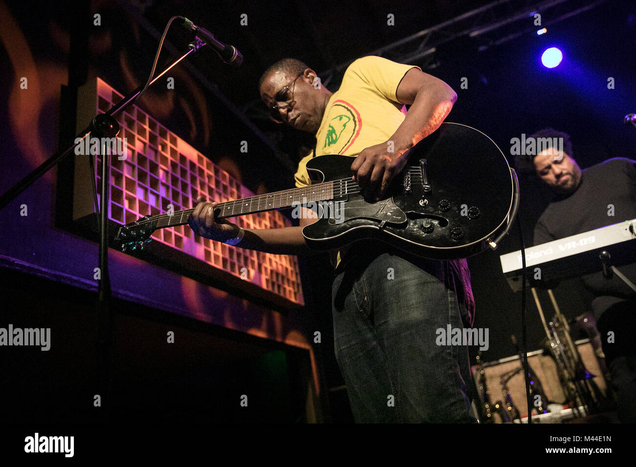 John "JB" Bigham and Chris Dowd of Fishbone perform on February 1st ...