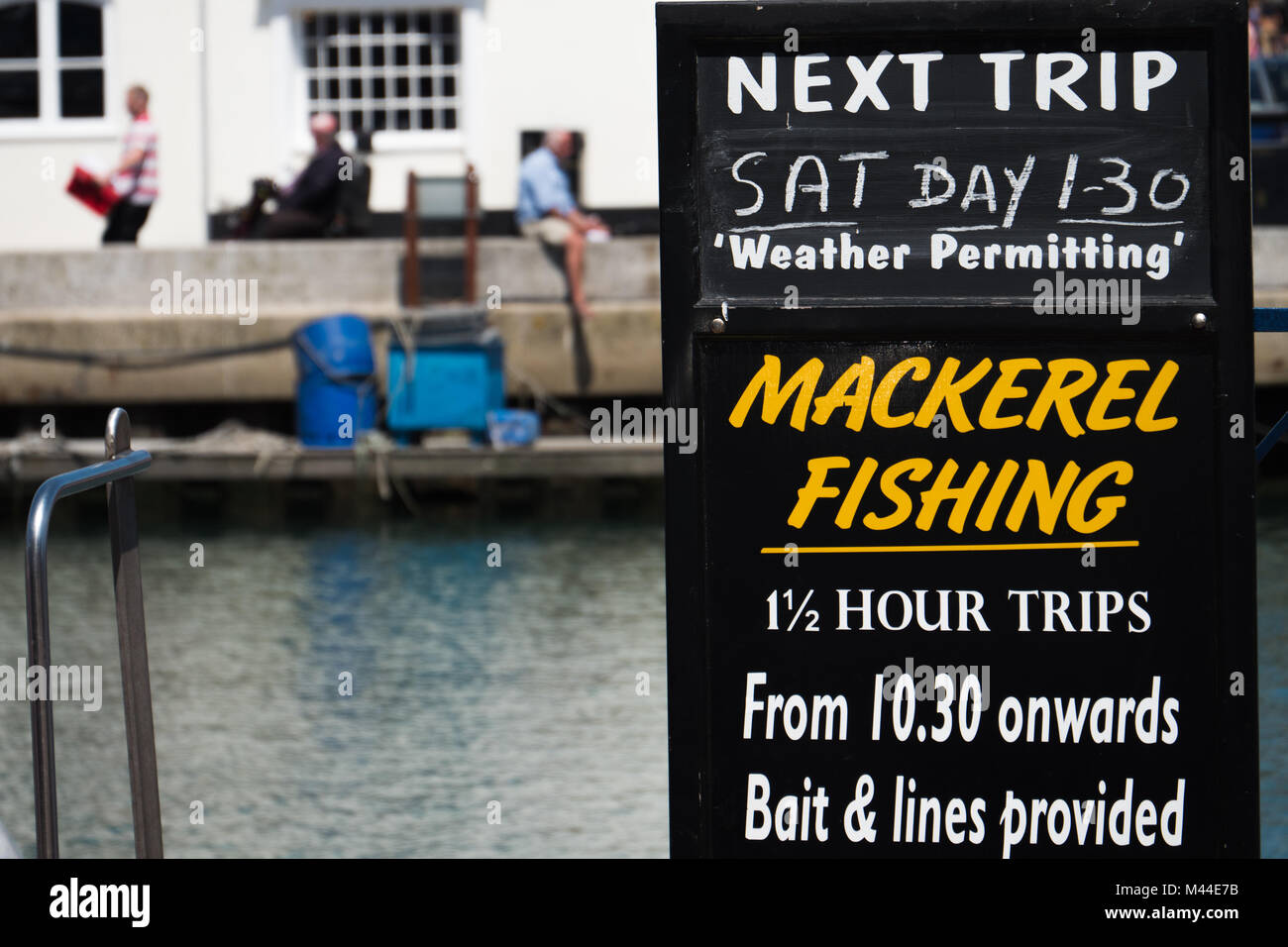 Fishing trip sign hi-res stock photography and images - Alamy