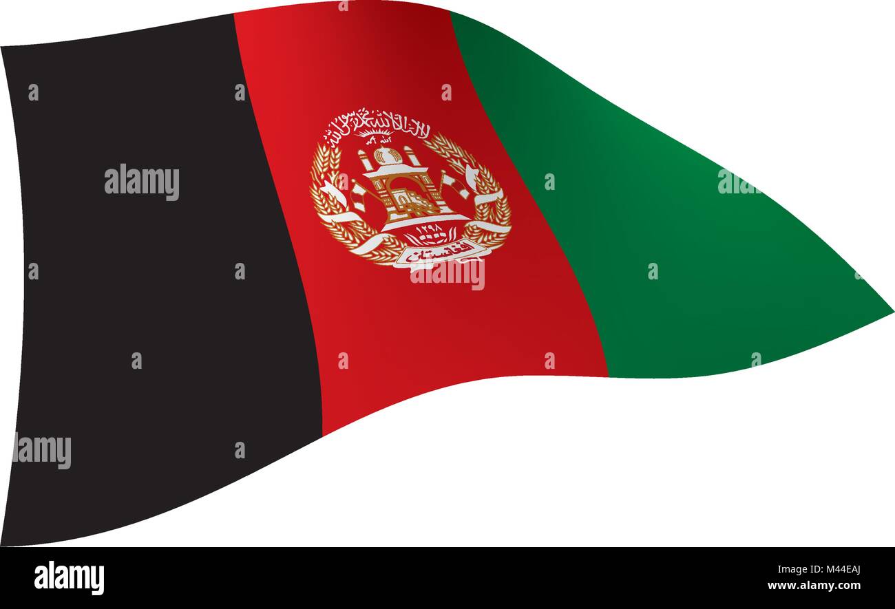 Afghanistan flag, vector illustration Stock Vector Image & Art - Alamy