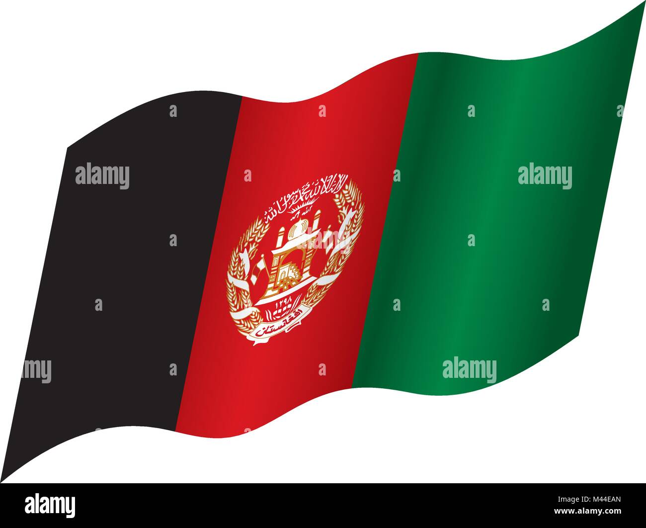 Afghanistan flag, vector illustration Stock Vector Image & Art - Alamy