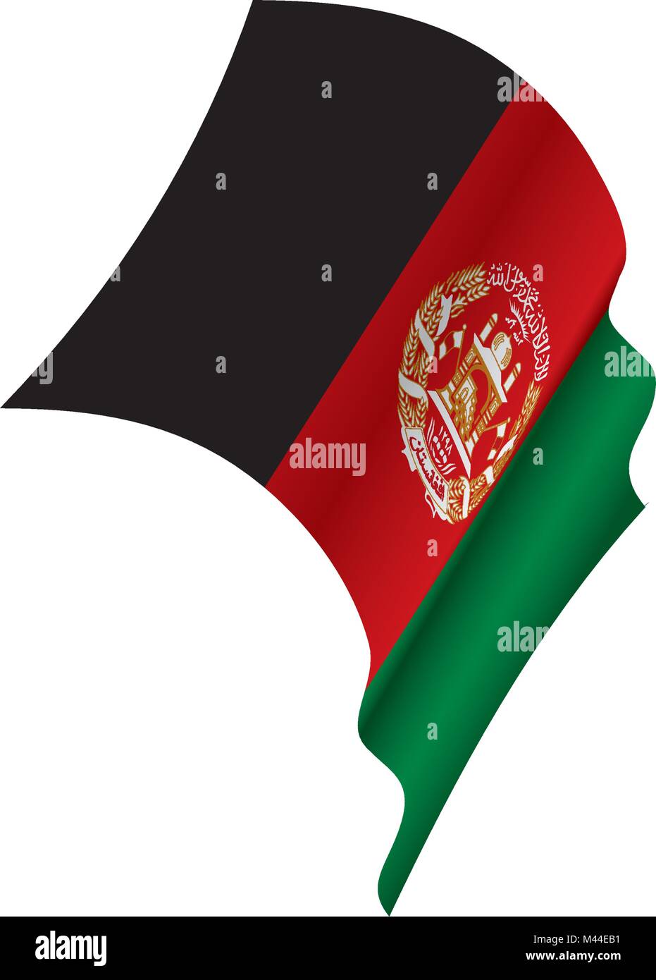 Afghanistan flag, vector illustration Stock Vector Image & Art - Alamy