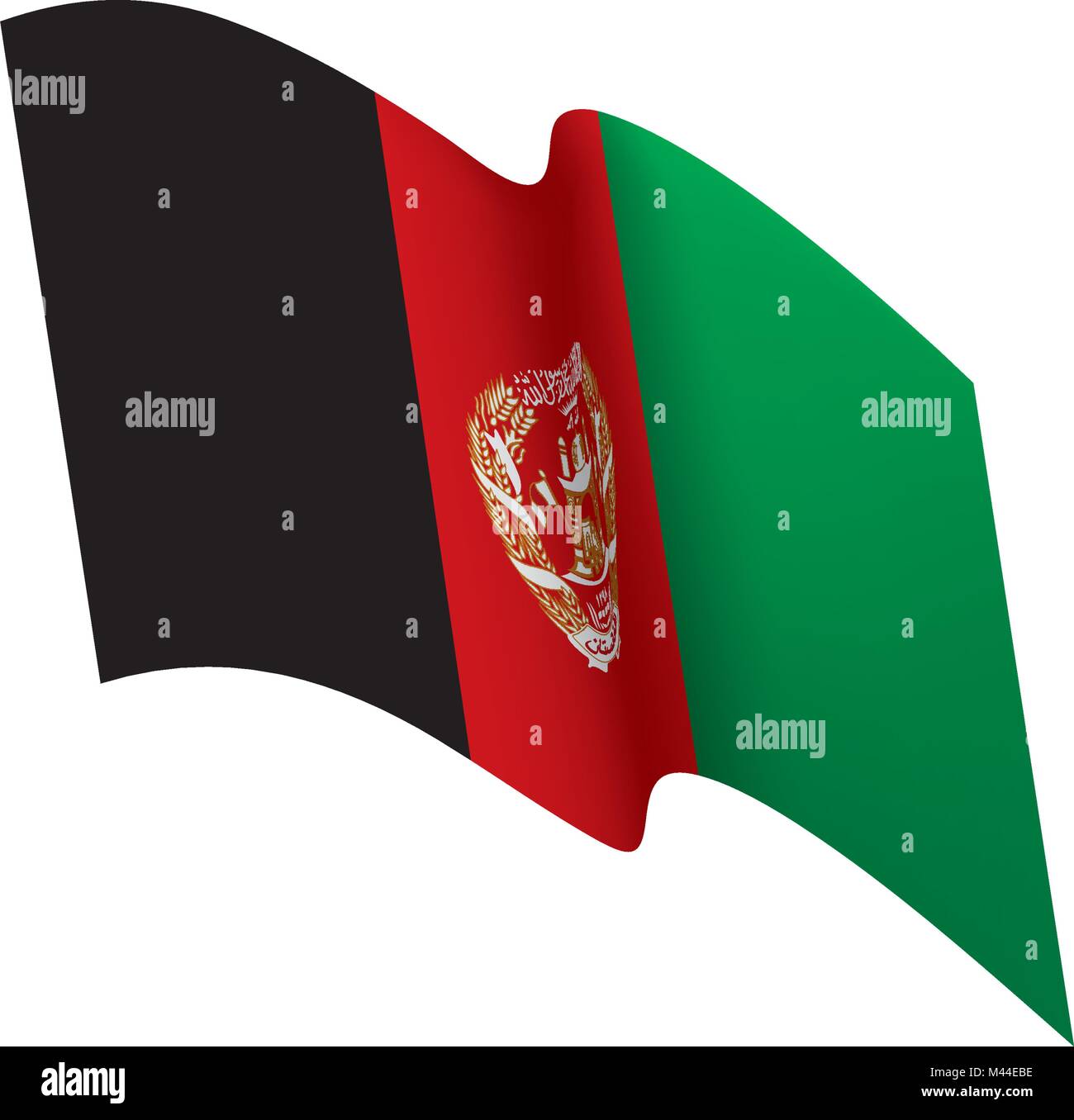 Afghanistan flag, vector illustration Stock Vector Image & Art - Alamy