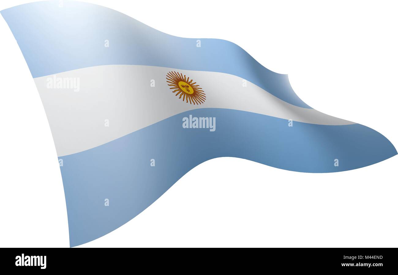 Argentina flag, vector illustration Stock Vector Image & Art - Alamy