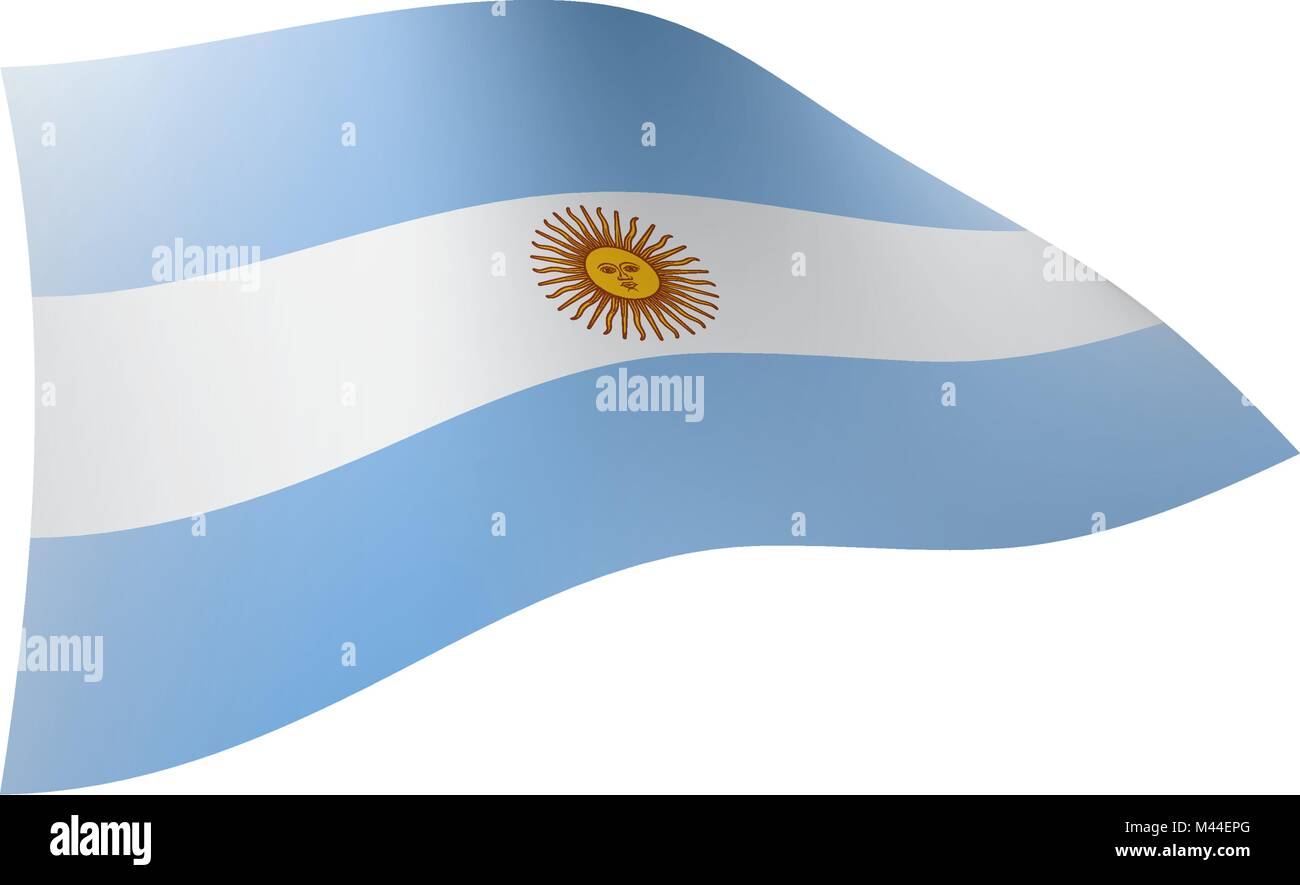 Argentina flag, vector illustration Stock Vector Image & Art - Alamy