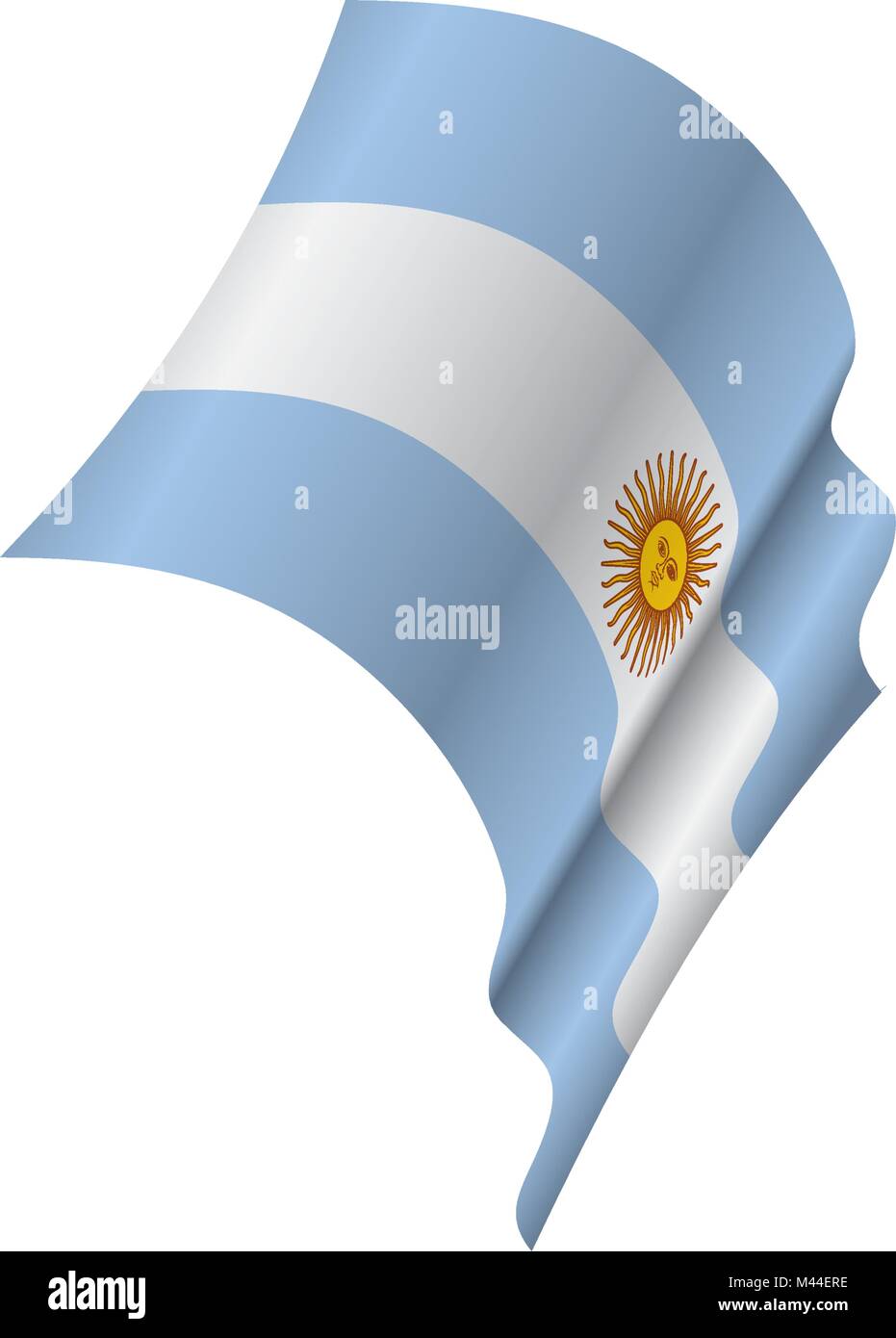 Argentina flag, vector illustration Stock Vector Image & Art - Alamy