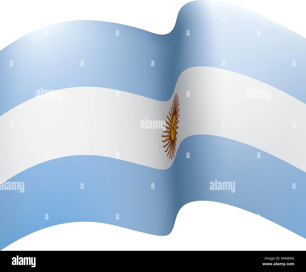 Argentina flag, vector illustration Stock Vector Image & Art - Alamy