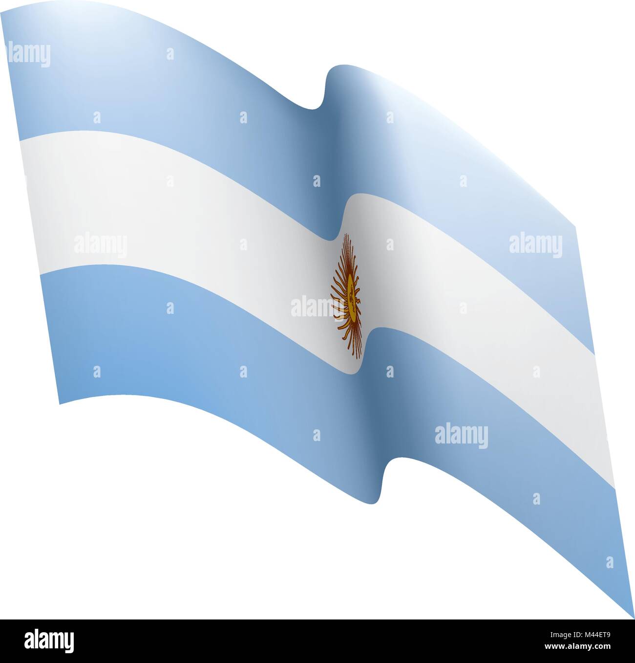 Argentina flag, vector illustration Stock Vector Image & Art - Alamy