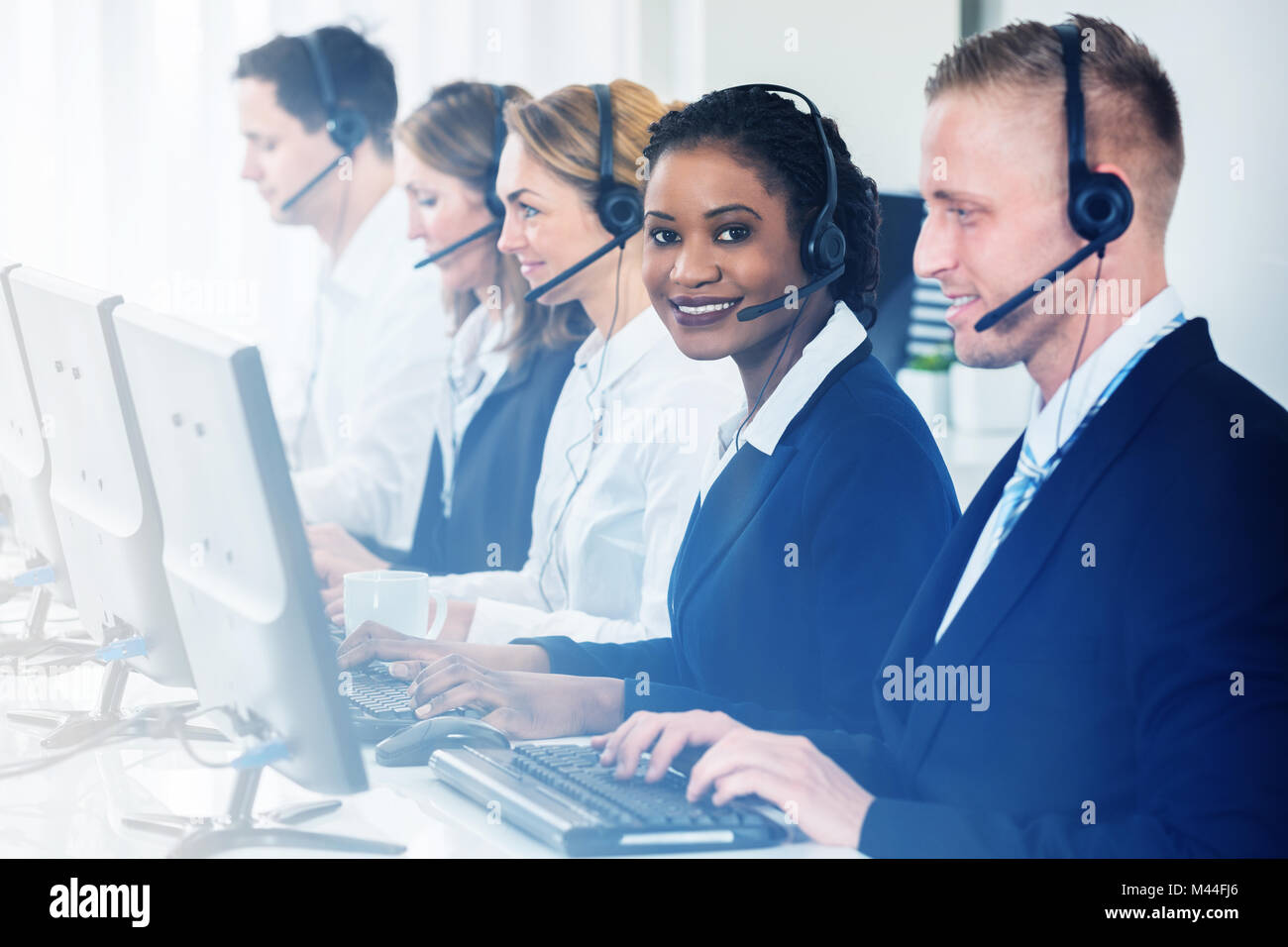 Customer service desk hi-res stock photography and images - Alamy