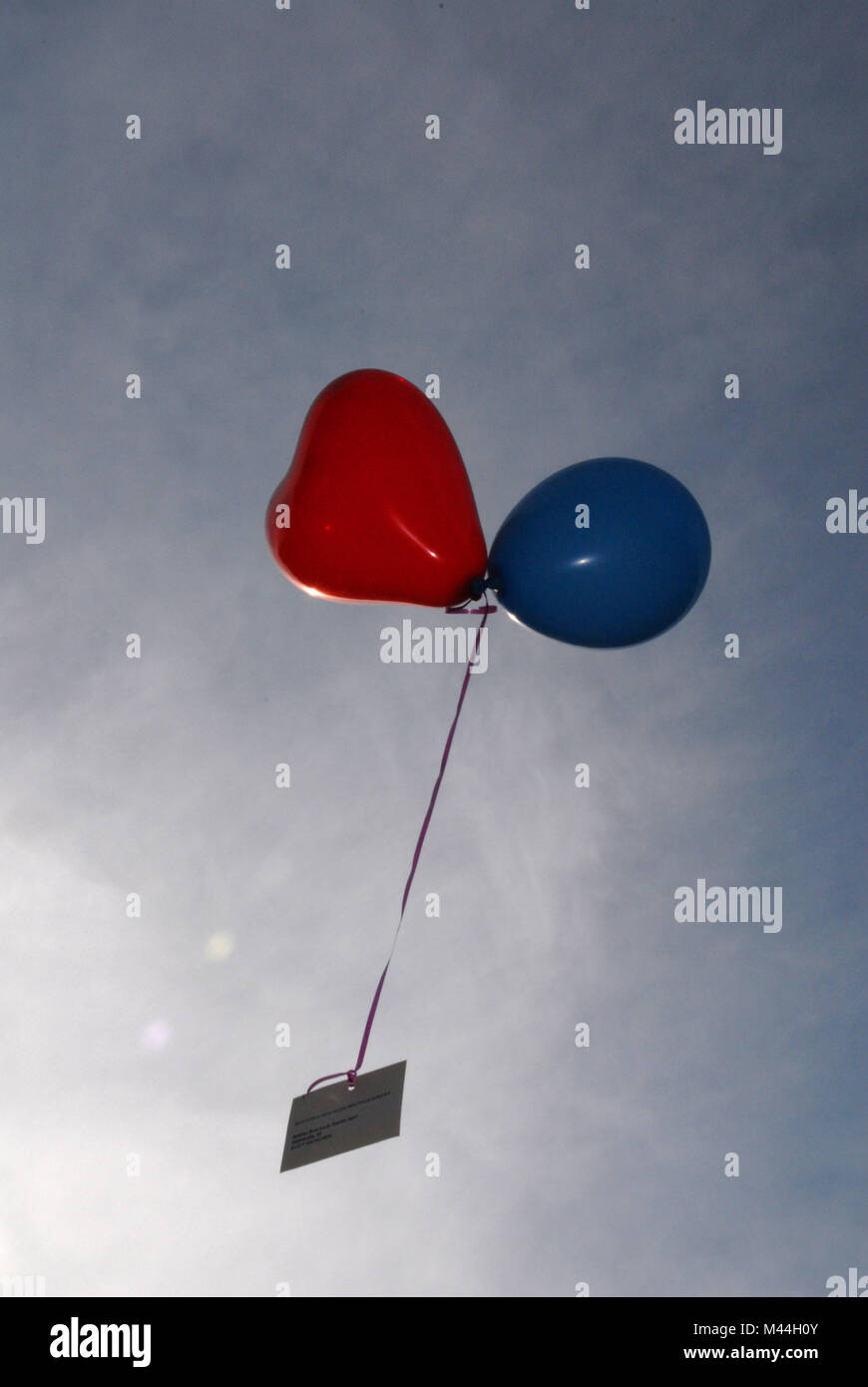 air mail balloons Stock Photo - Alamy