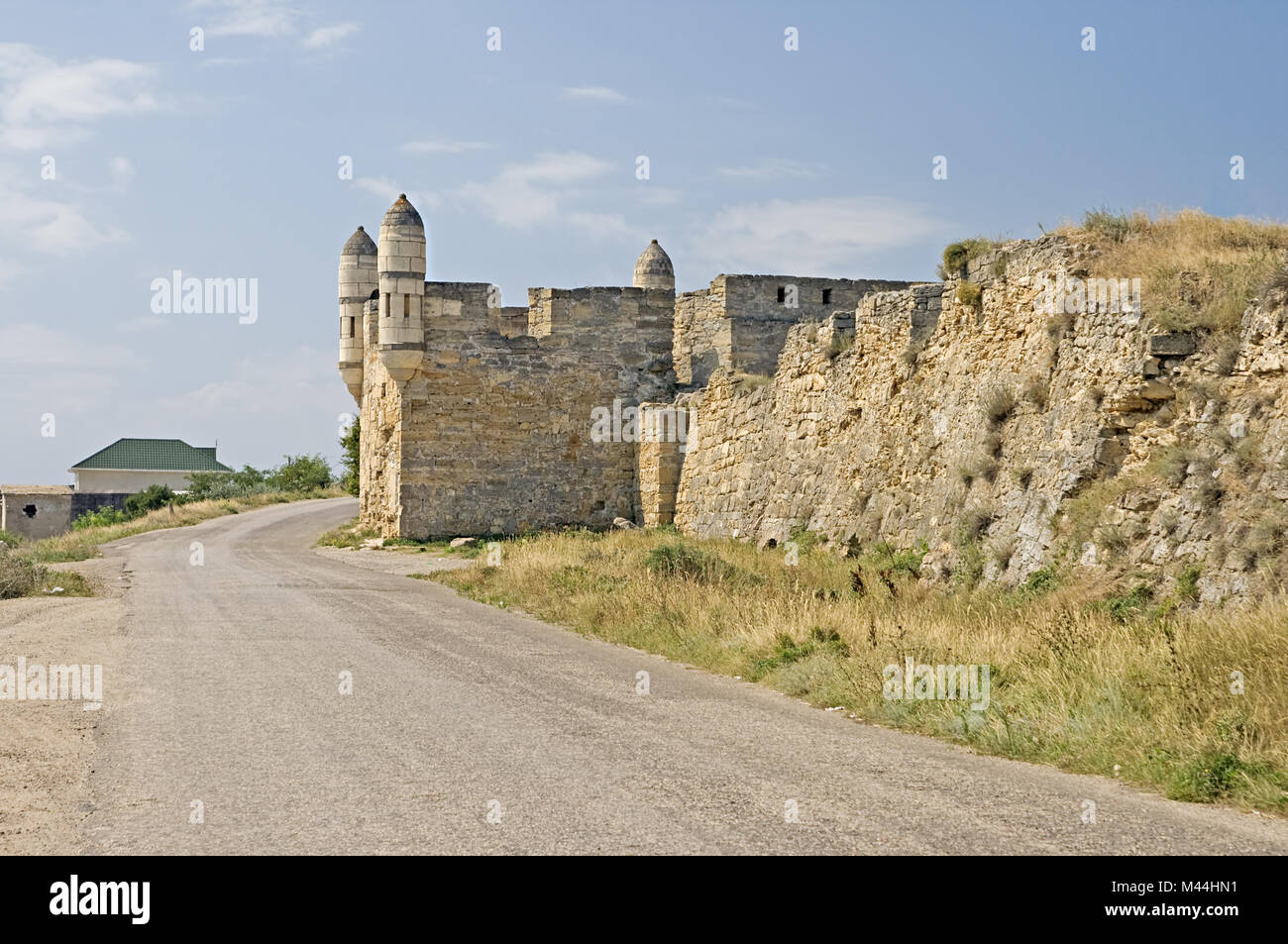 Yeni-Kale, ancient turkish fortress in Kerch, Crim Stock Photo - Alamy