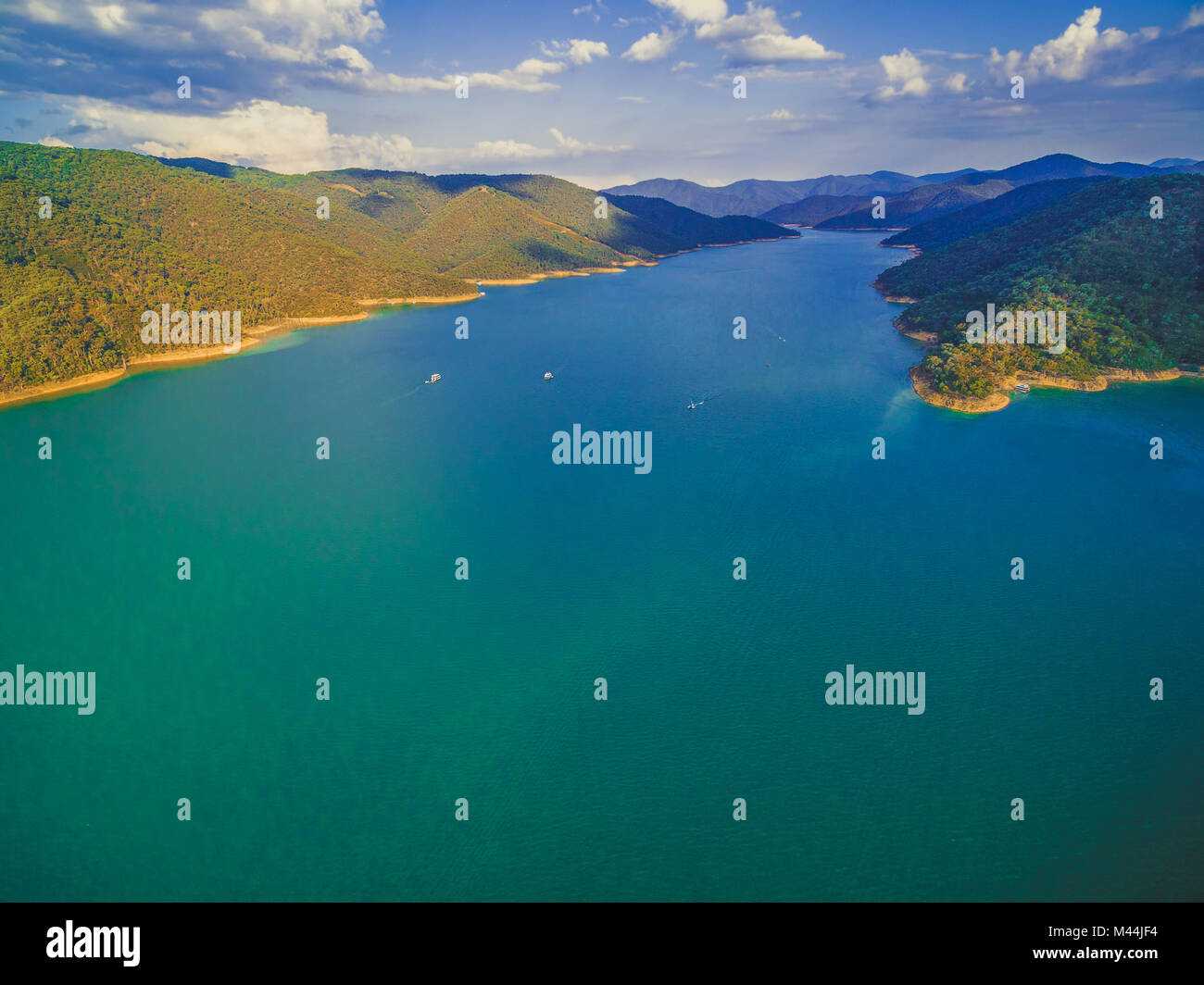 Aerial panorama lake eildon hi-res stock photography and images - Alamy