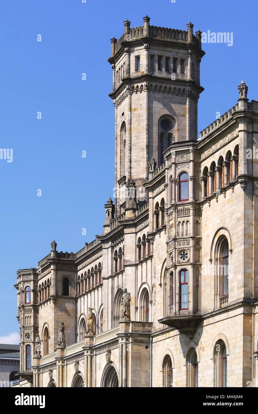 Hanover - Guelph Palace/ university Stock Photo - Alamy