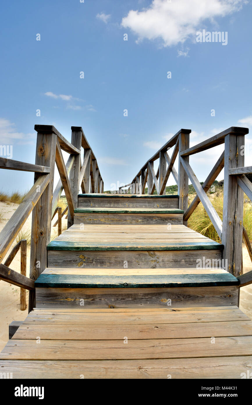 wooden bridge hdr Stock Photo - Alamy