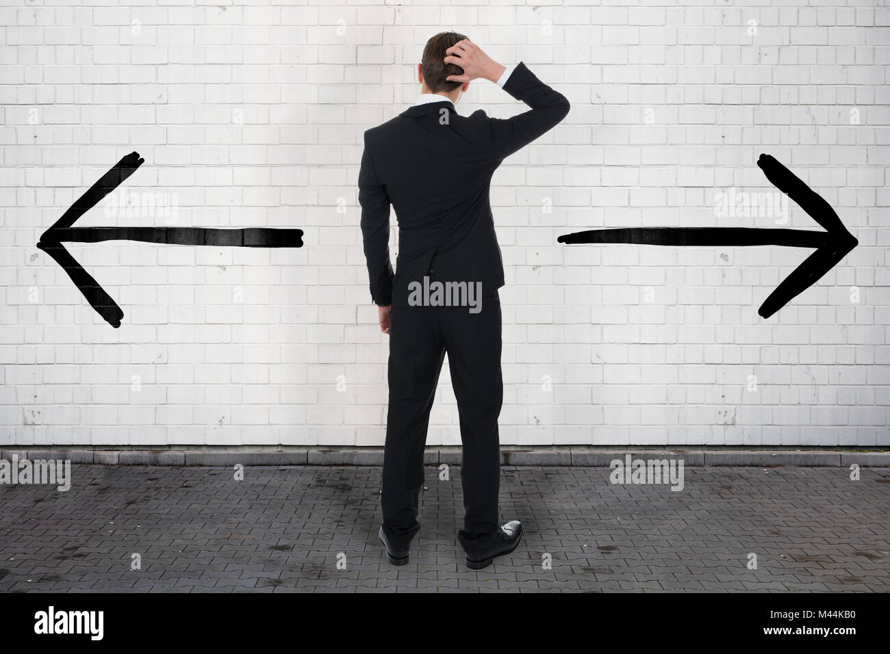 Man dilemma hi-res stock photography and images - Alamy