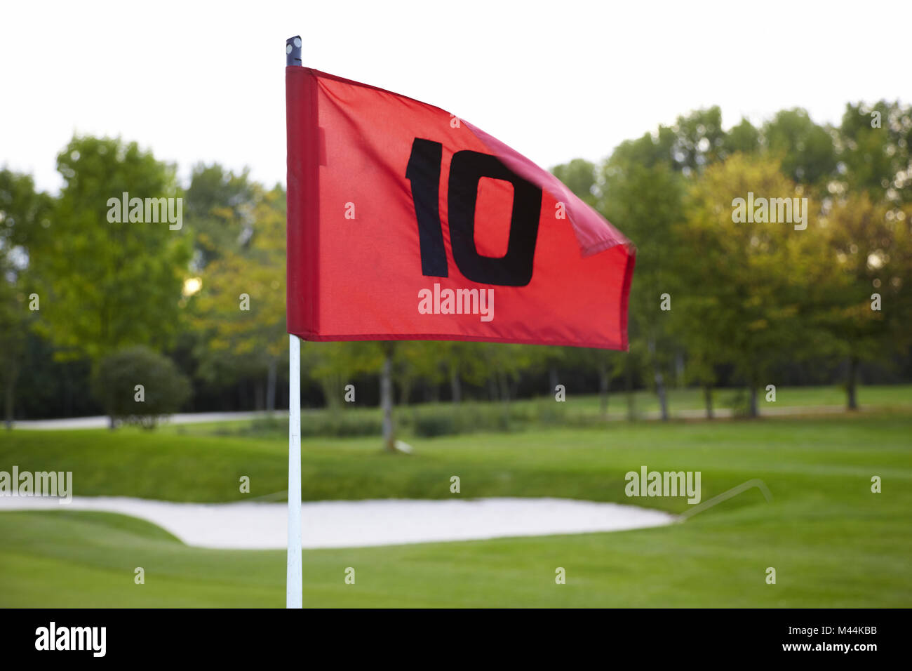 Golf Hole ten Stock Photo - Alamy