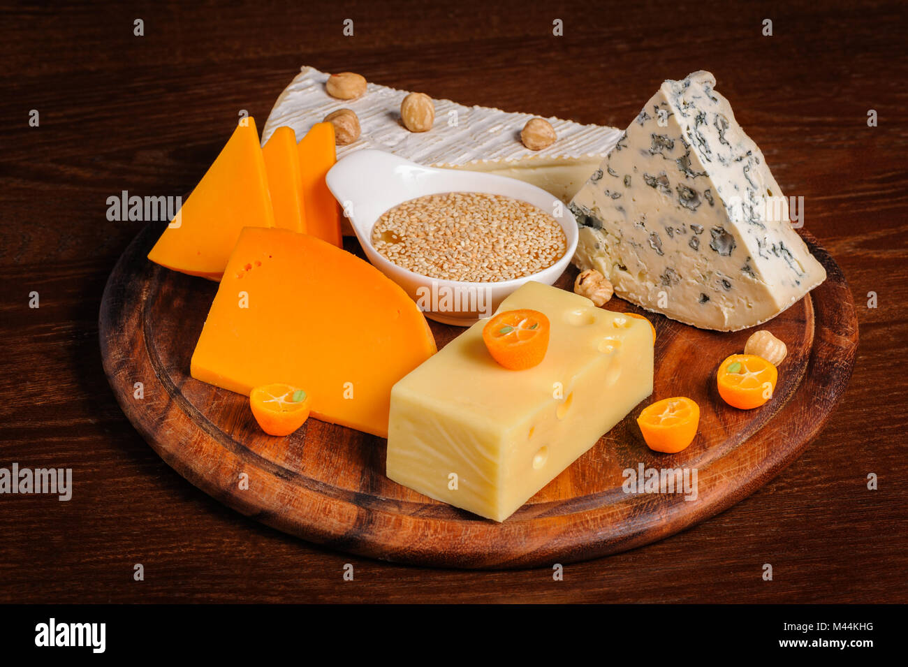 Various types cheese fruits hi-res stock photography and images - Alamy