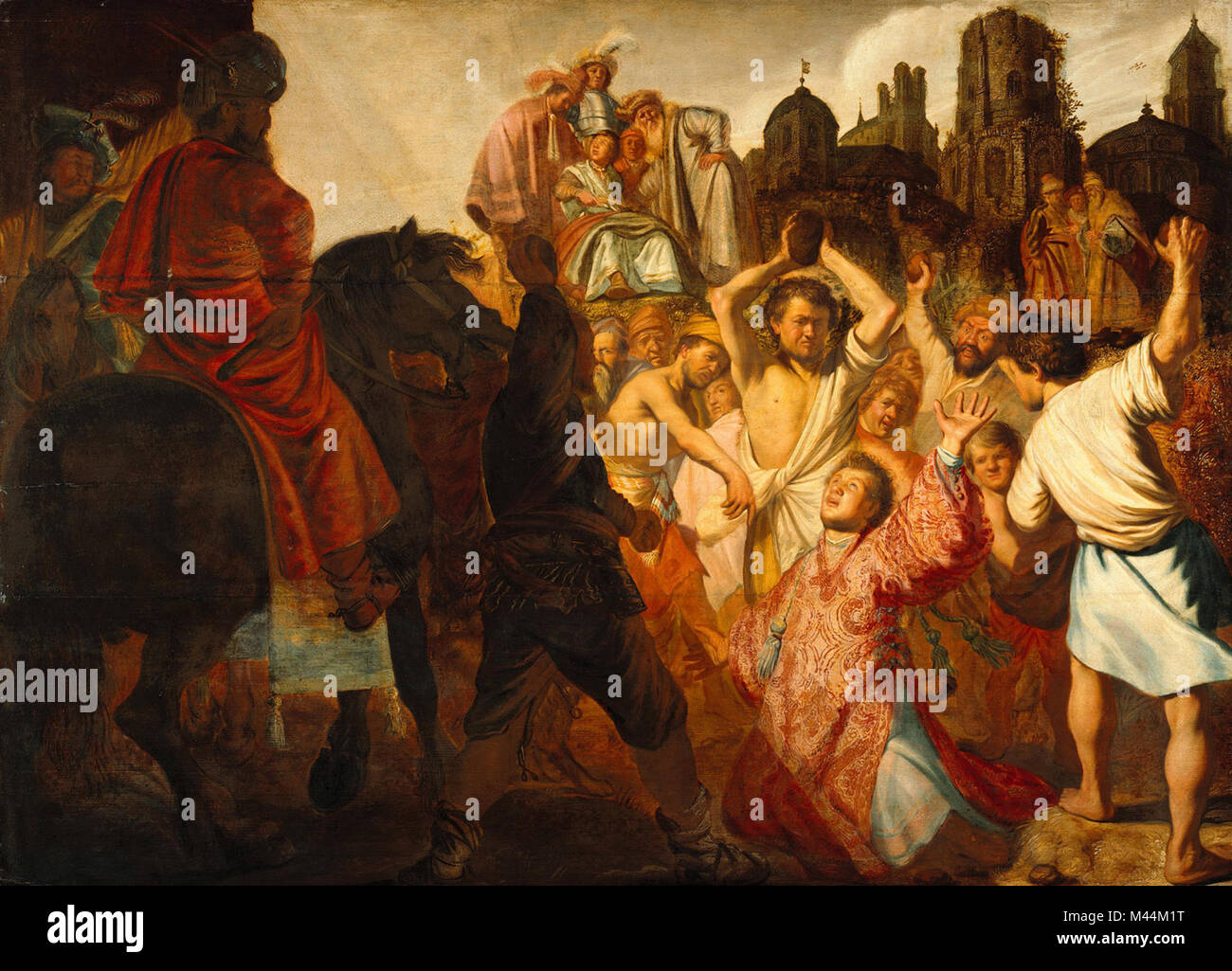 Stoning of saint stephen hi-res stock photography and images - Alamy