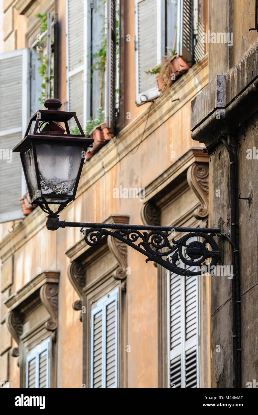 Old streets of Rome, Italy Stock Photo - Alamy