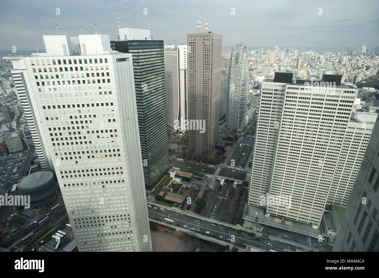 City Overview of Shinjuku, Tokyo, Japan Stock Photo - Alamy