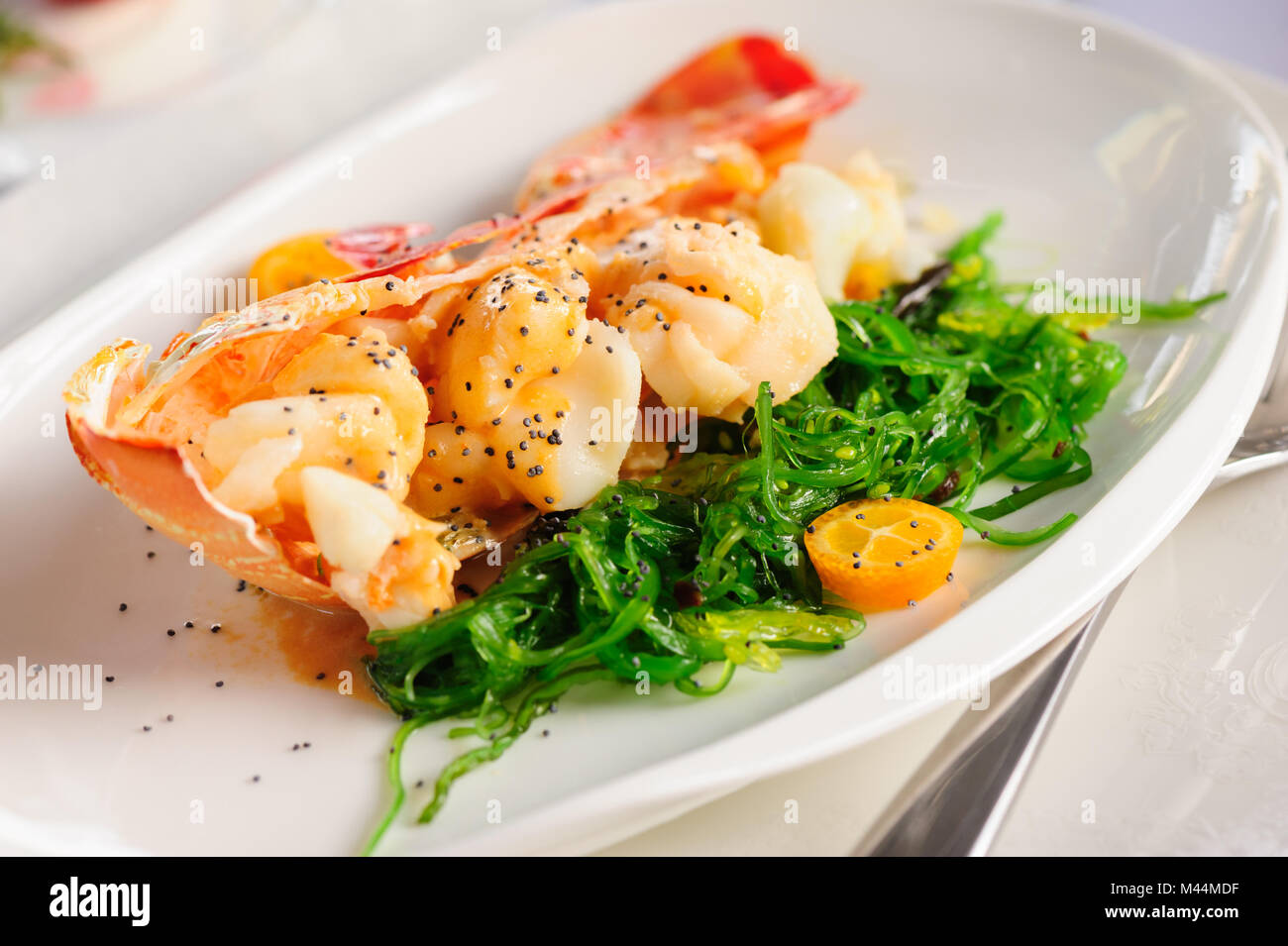 Lobster appetizer hi-res stock photography and images - Alamy