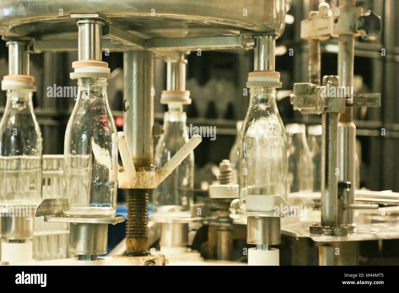 Milk bottling machine hi-res stock photography and images - Alamy