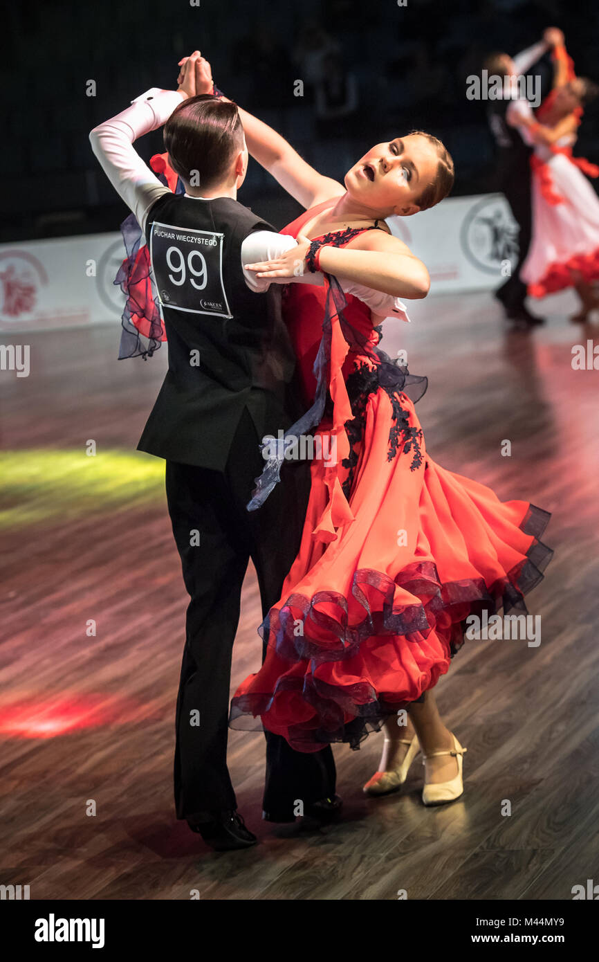 dancers dancing standard dance Stock Photo - Alamy